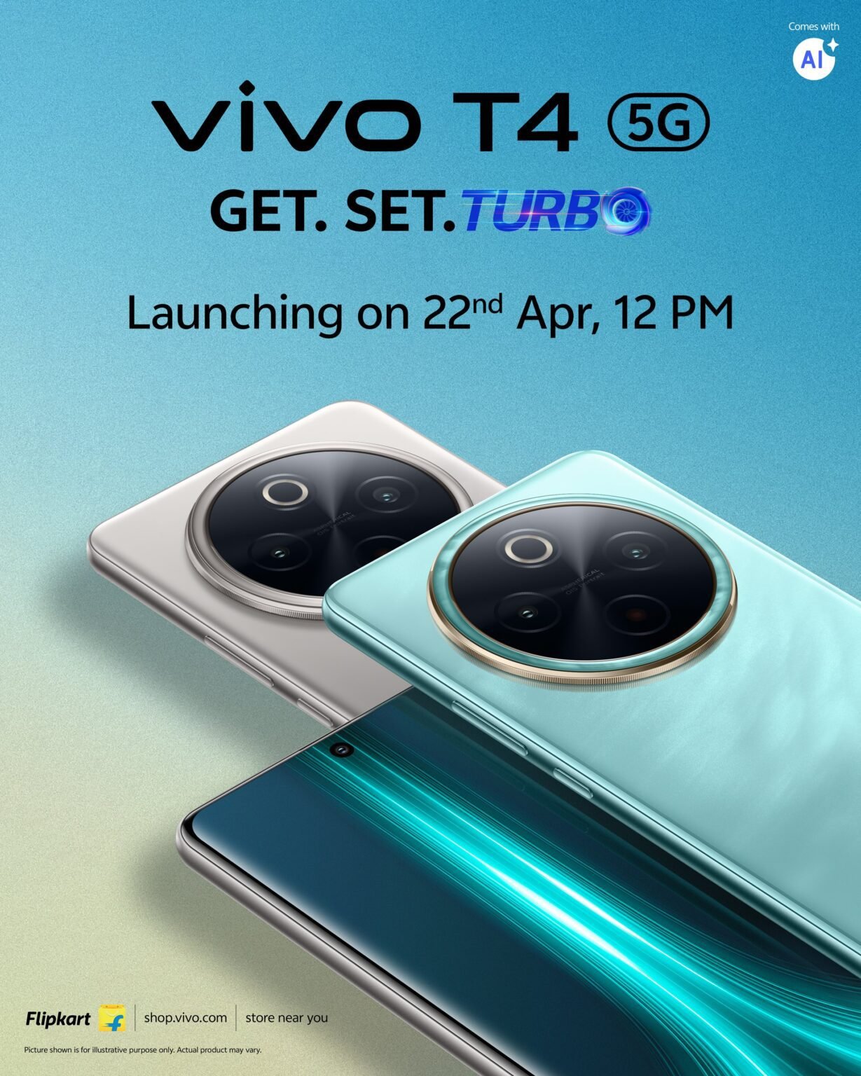 Vivo T4 Set to Launch in India on April 22: Specs, Features, and ...